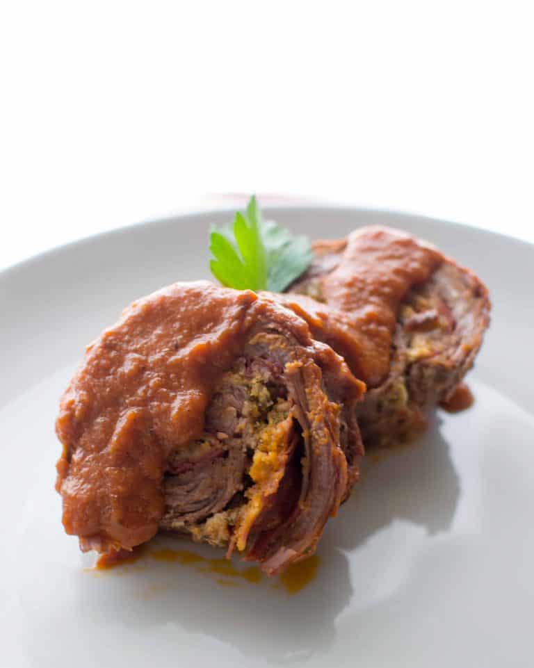 Italian Braciole in Slow Simmered Sauce - Hunger Thirst Play