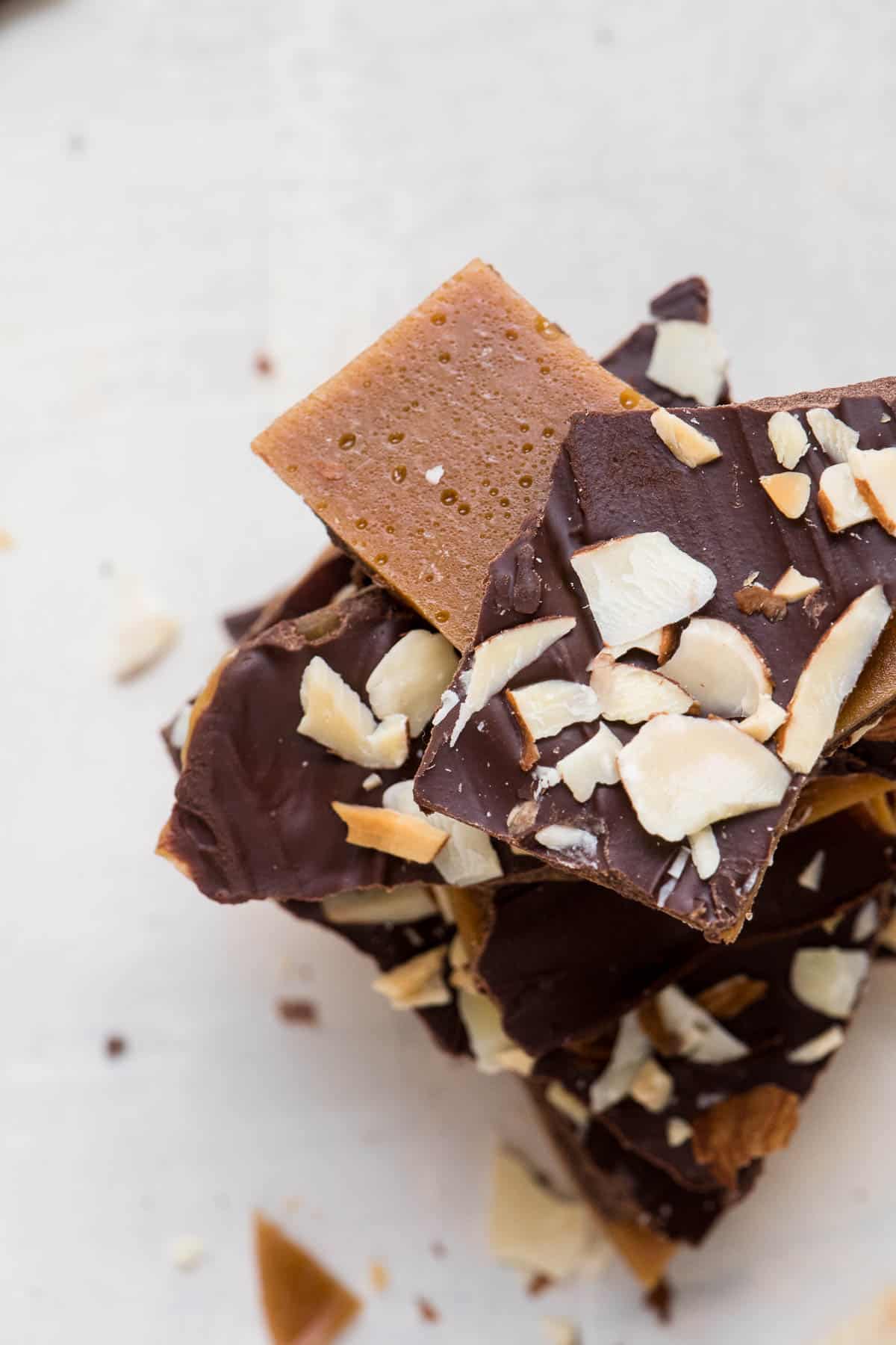 Crunchy + Sweet Buttercrunch Toffee - Hunger Thirst Play