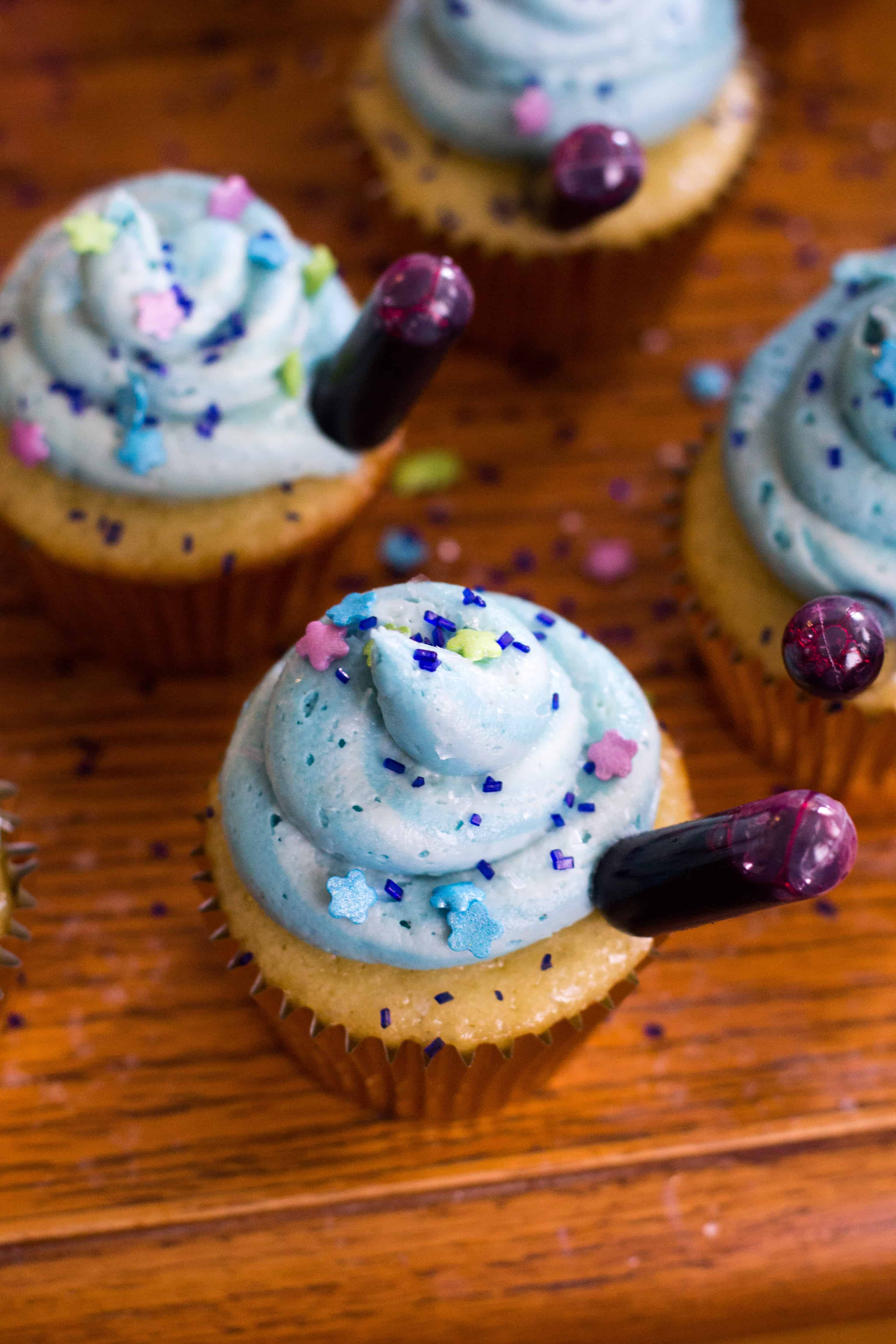Zootopia Nighthowler Cupcakes - Hunger Thirst Play