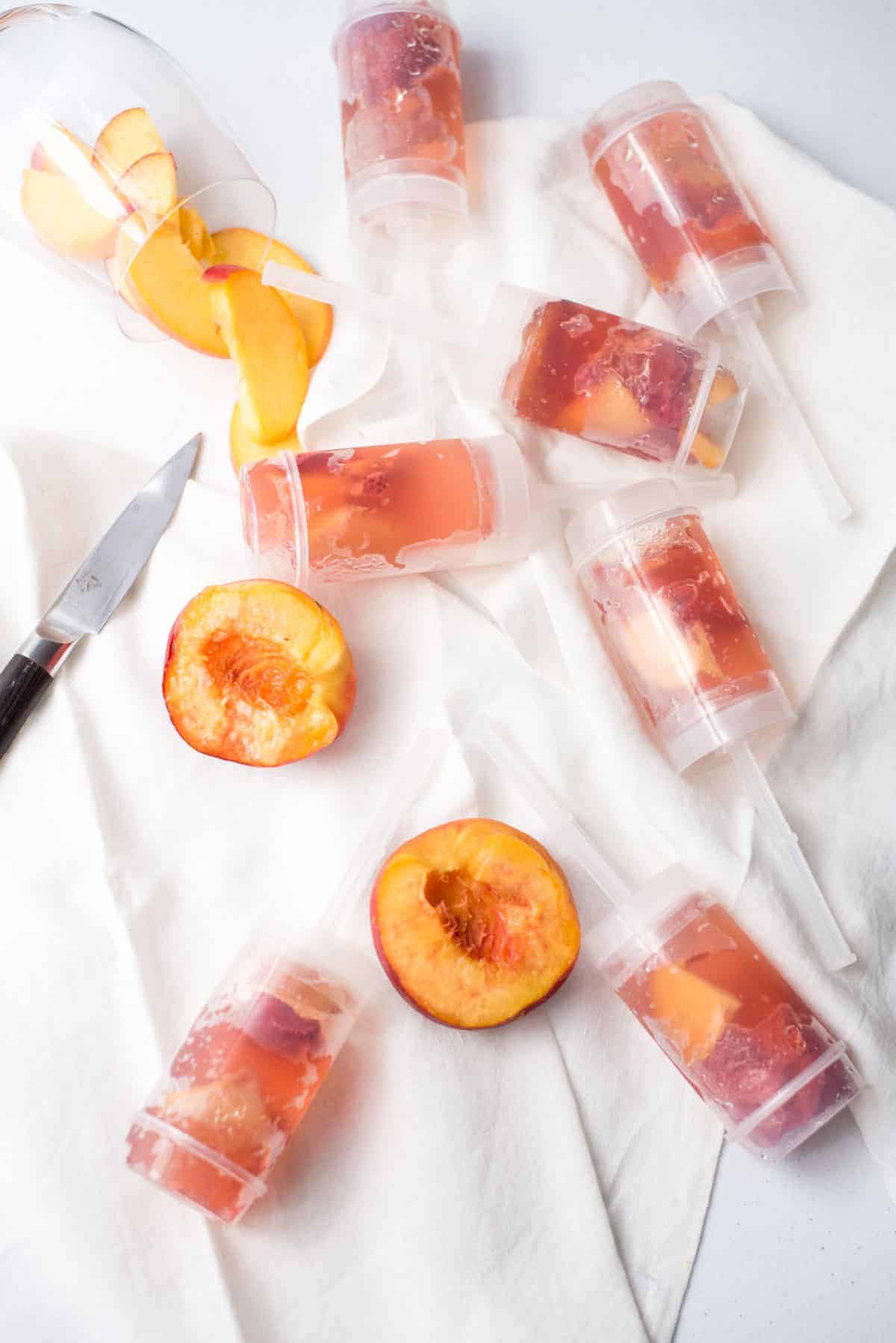 Summertime Rosé Push Pops - Hunger Thirst Play