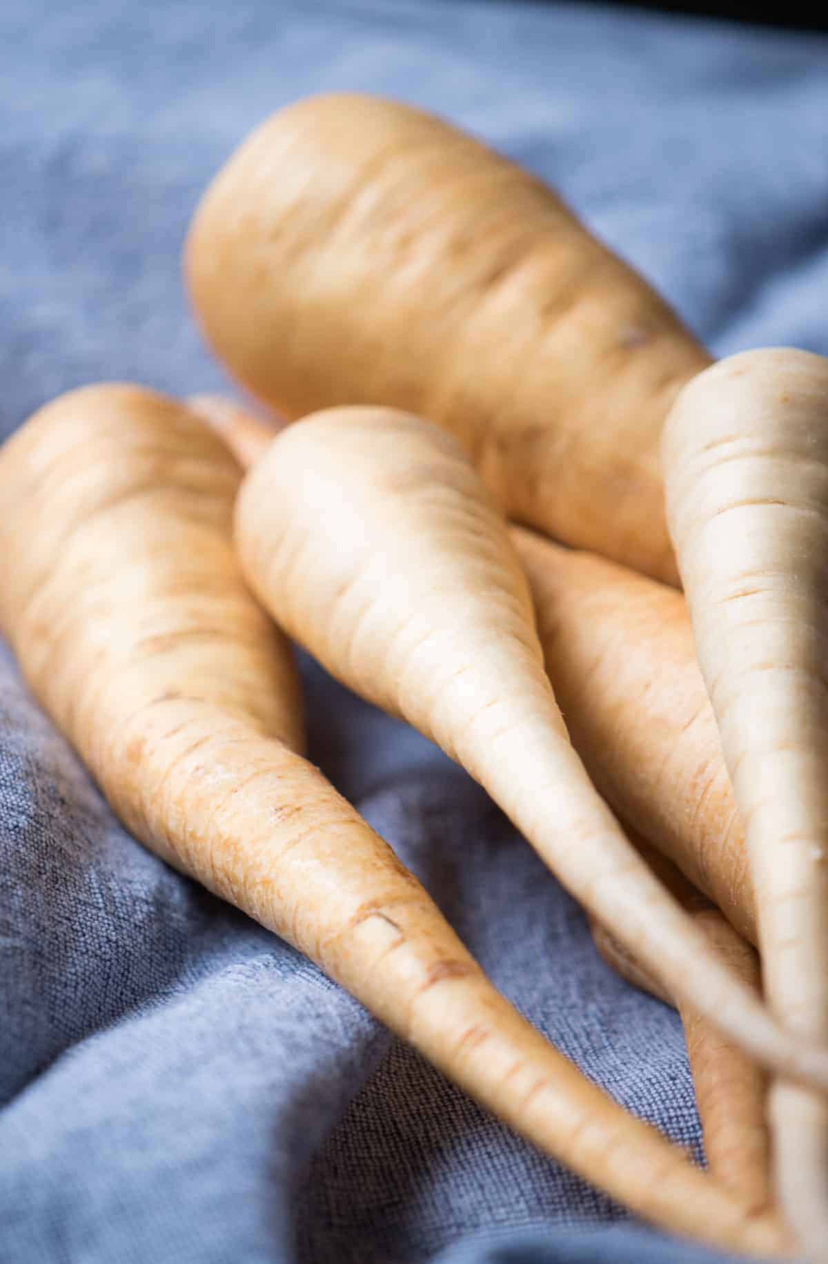 Creamy Puréed Parsnips with Rosemary Oil | Hunger Thirst Play