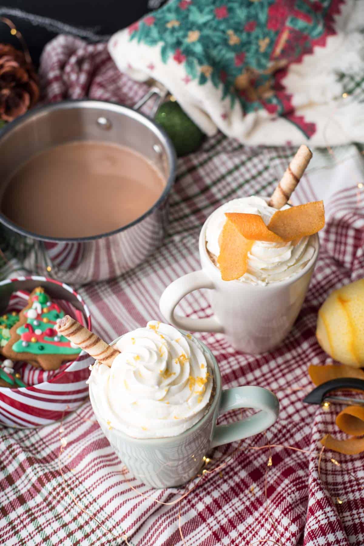 The Best Christmas Coffee | Boozy Orange Mocha - Hunger Thirst Play