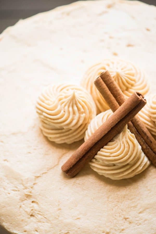 Apple Cider Cake with Salted Caramel Buttercream | Hunger|Thirst|Play