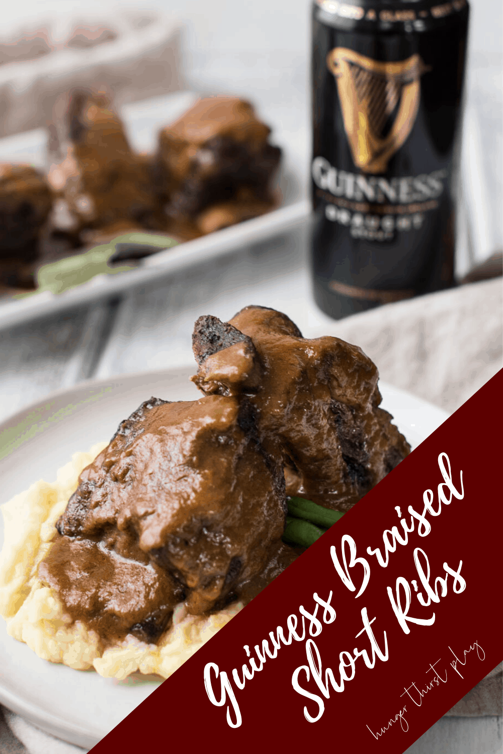 Guinness Braised Short Ribs - Hunger Thirst Play