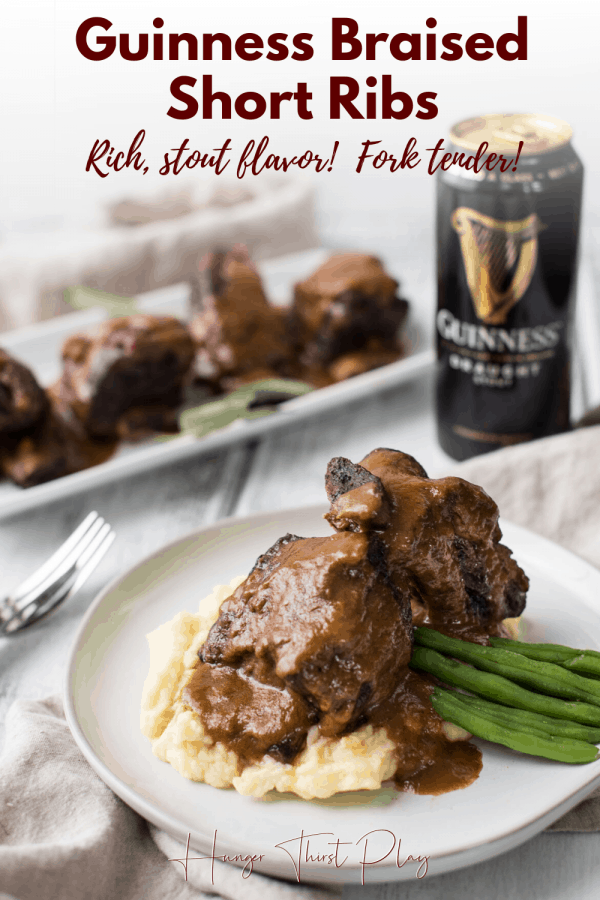 Guinness Braised Short Ribs - Hunger Thirst Play