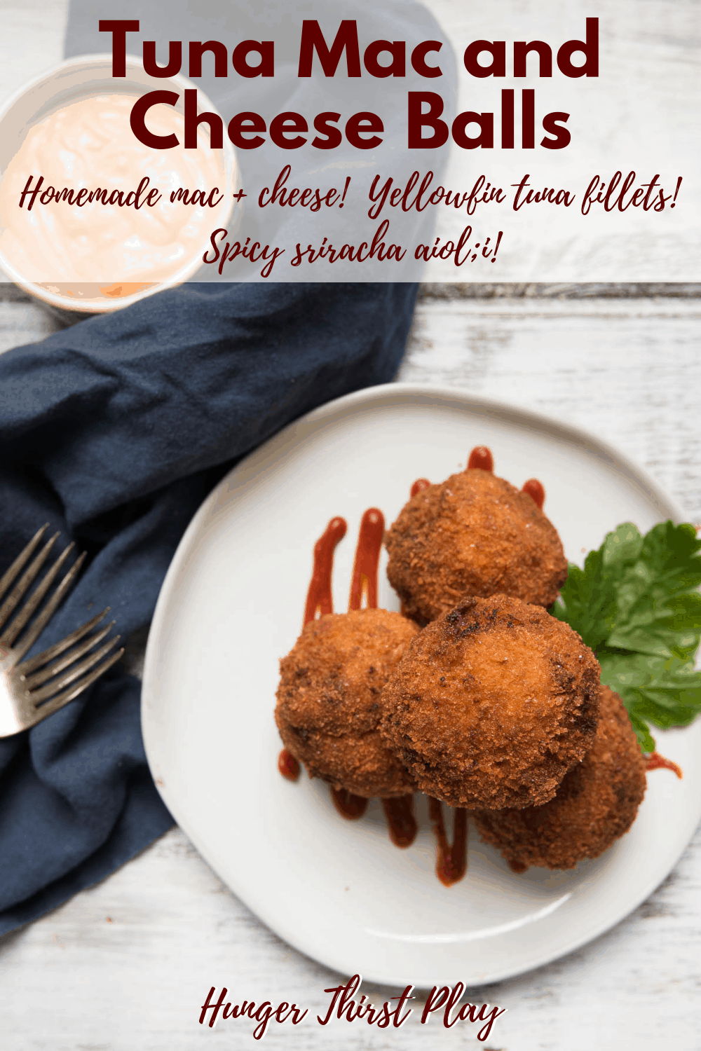 Crunchy Tuna Mac and Cheese Balls | Hunger Thirst Play