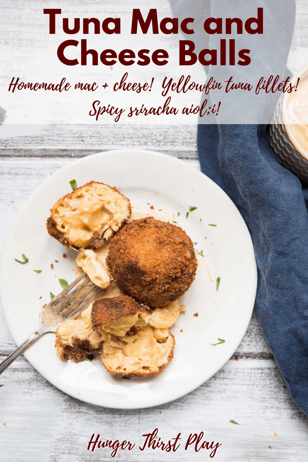 Crunchy Tuna Mac and Cheese Balls | Hunger Thirst Play