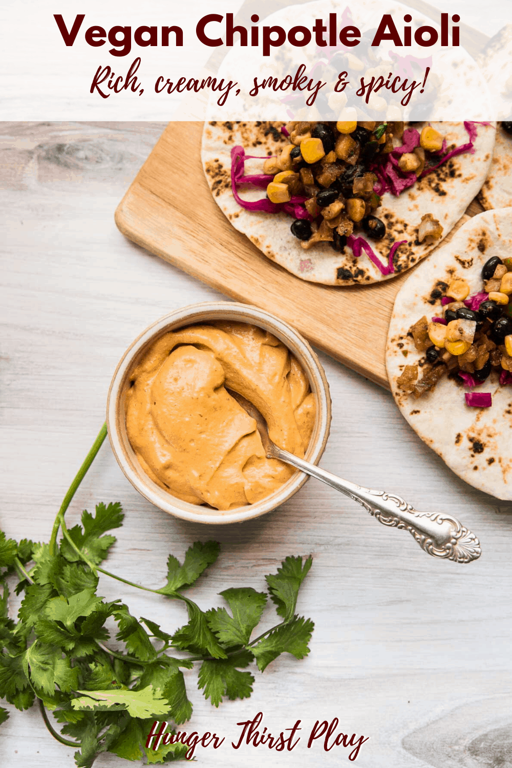 Vegan Chipotle Aioli - Hunger Thirst Play