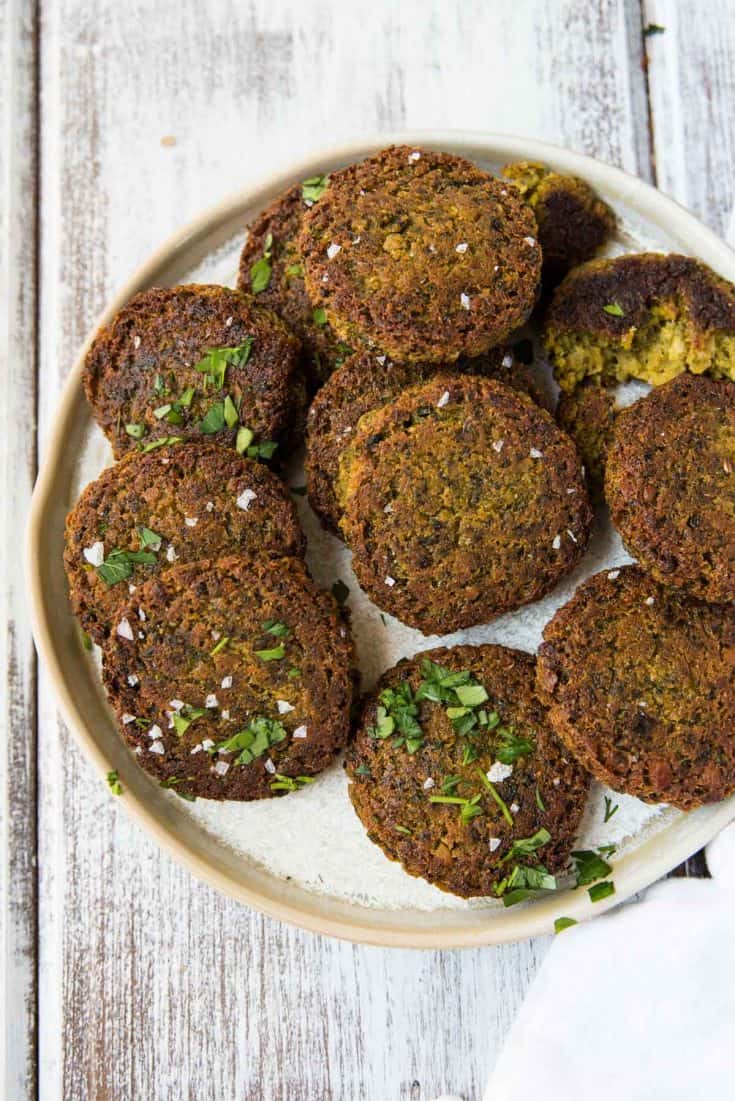Crispy Oven Baked Falafel - Hunger Thirst Play