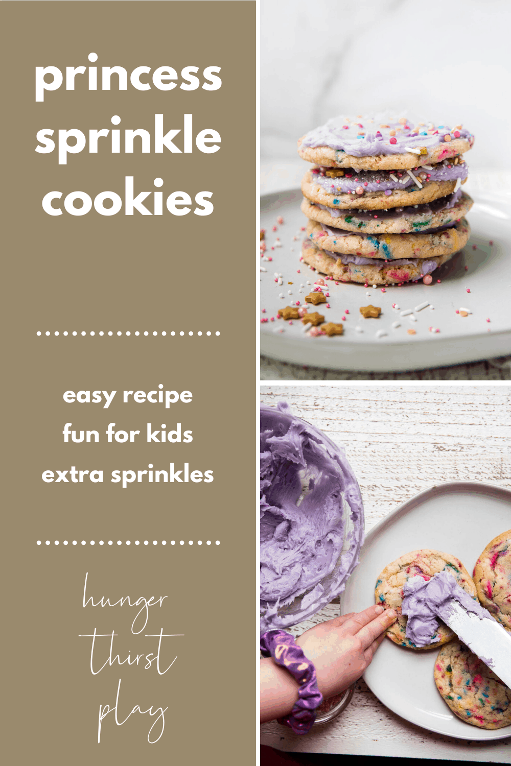 Princess Sprinkle Cookies - Hunger Thirst Play