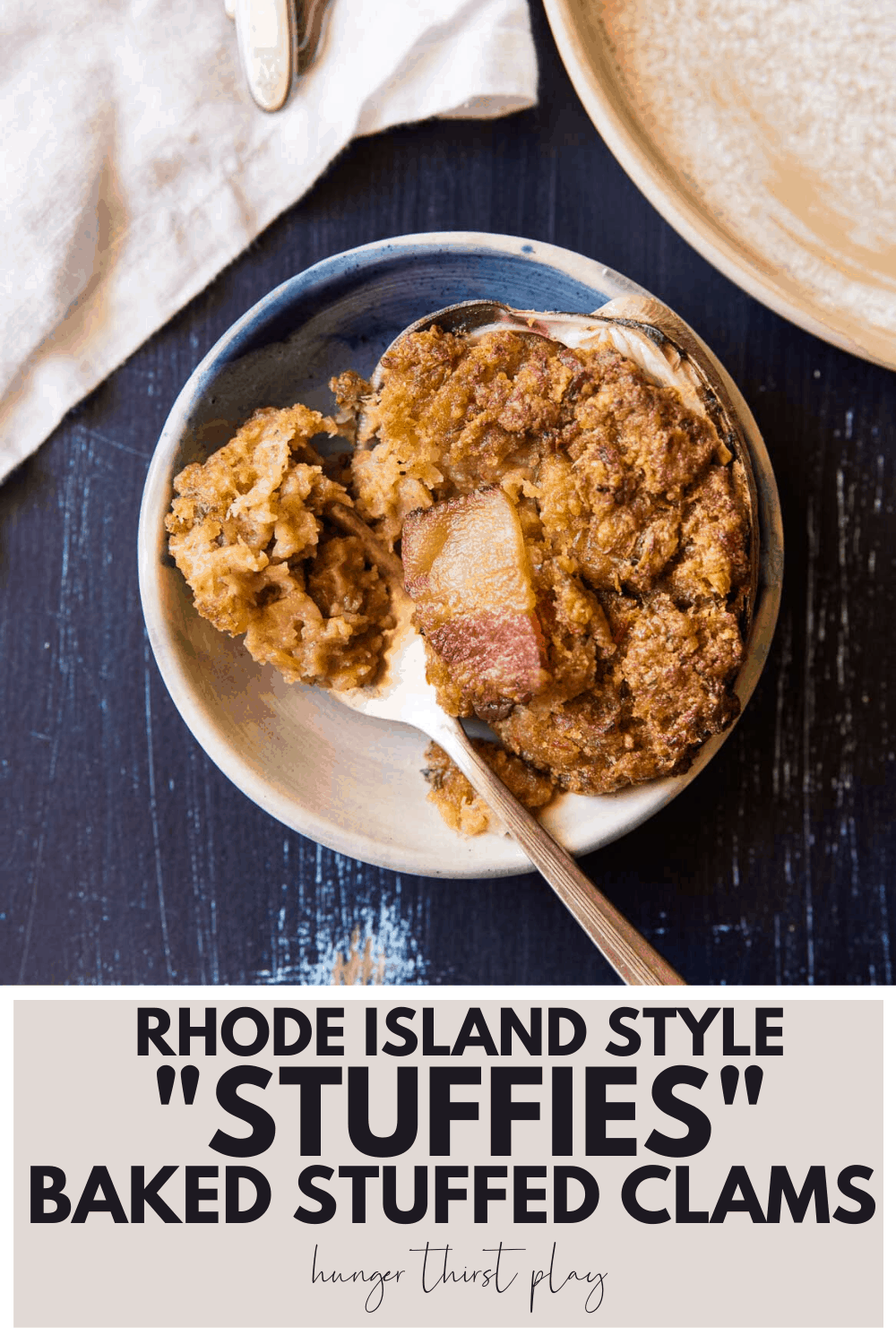 Baked Stuffed Clams "Stuffies" - Hunger Thirst Play