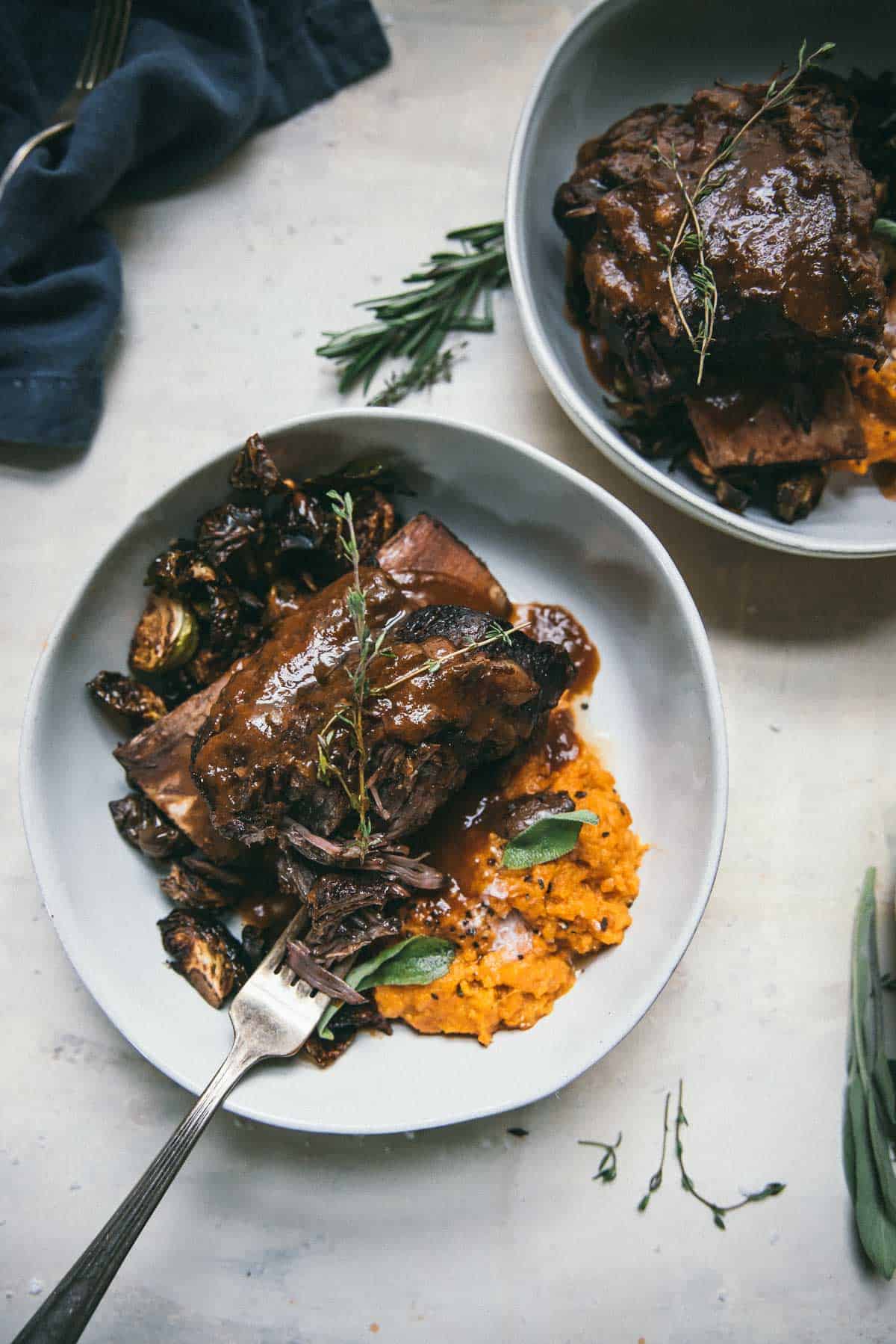 Instant Pot Braised Short Ribs - Hunger Thirst Play