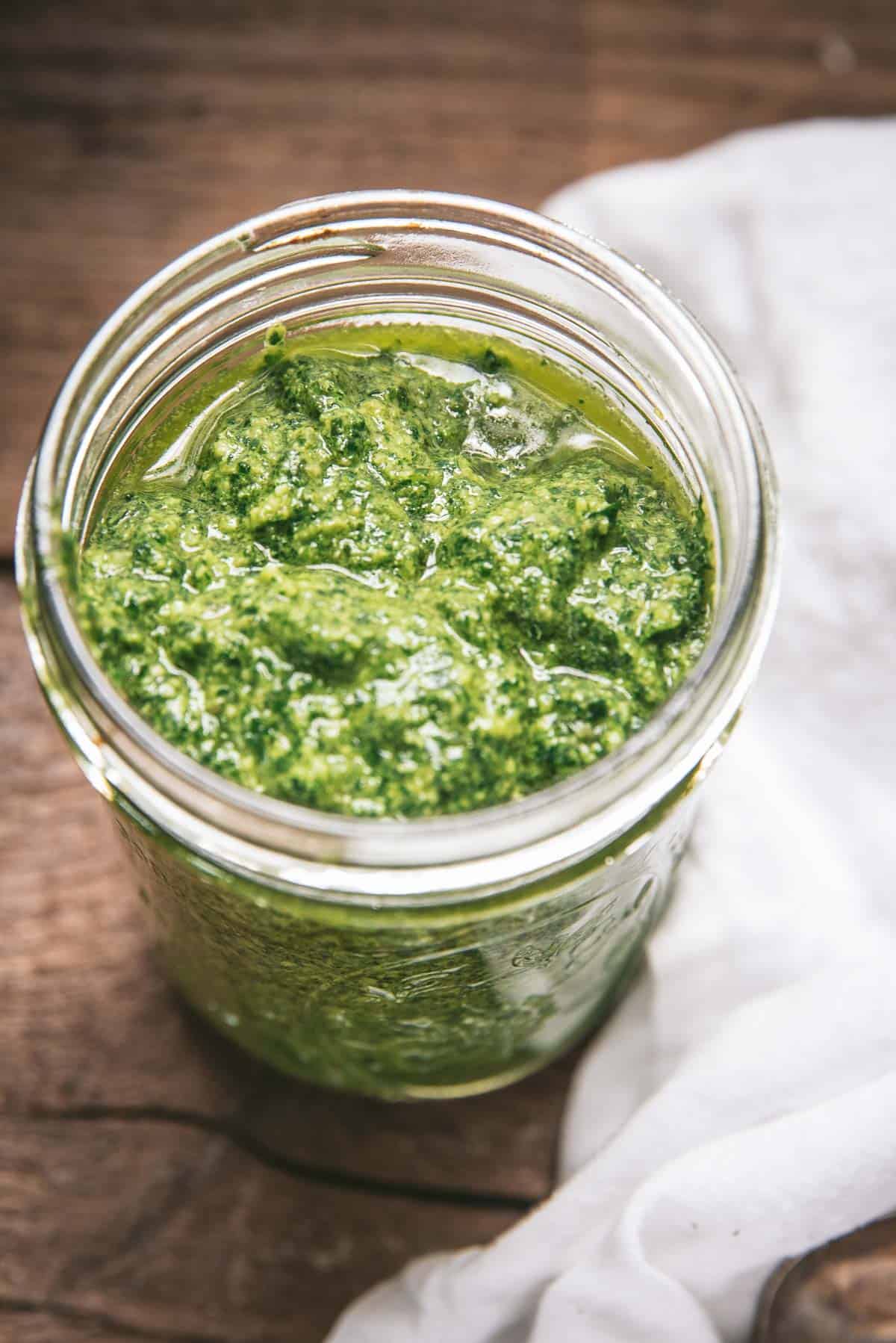 Kale Basil Pesto - Hunger Thirst Play