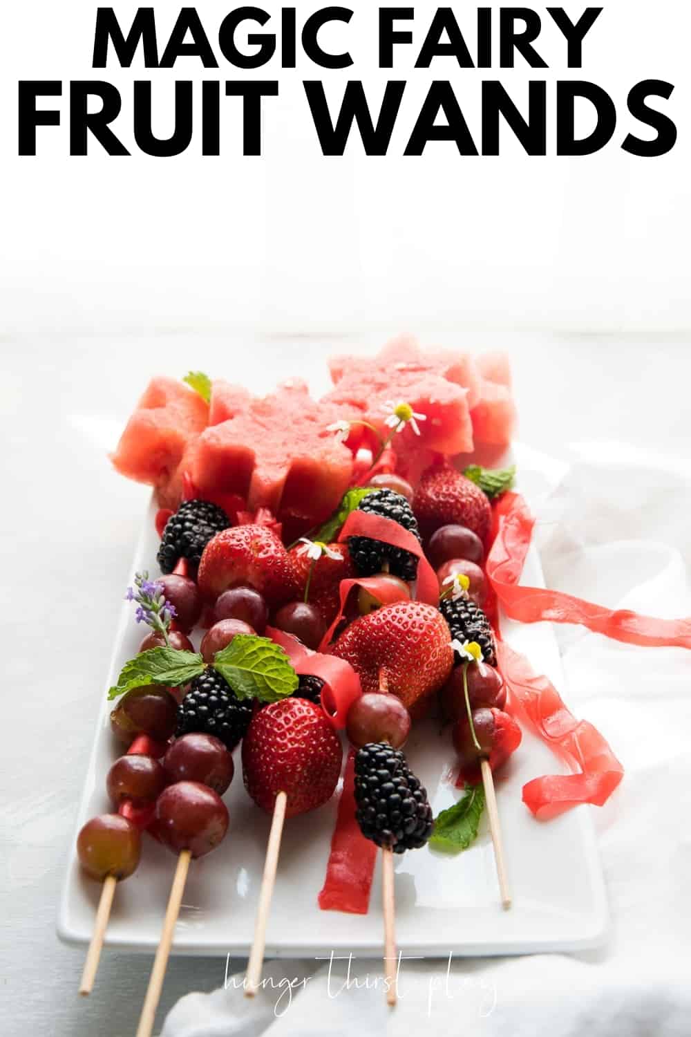 Magic Fairy Fruit Wands - Hunger Thirst Play