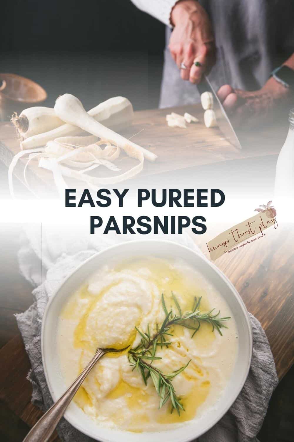Easy Puréed Parsnips - Hunger Thirst Play