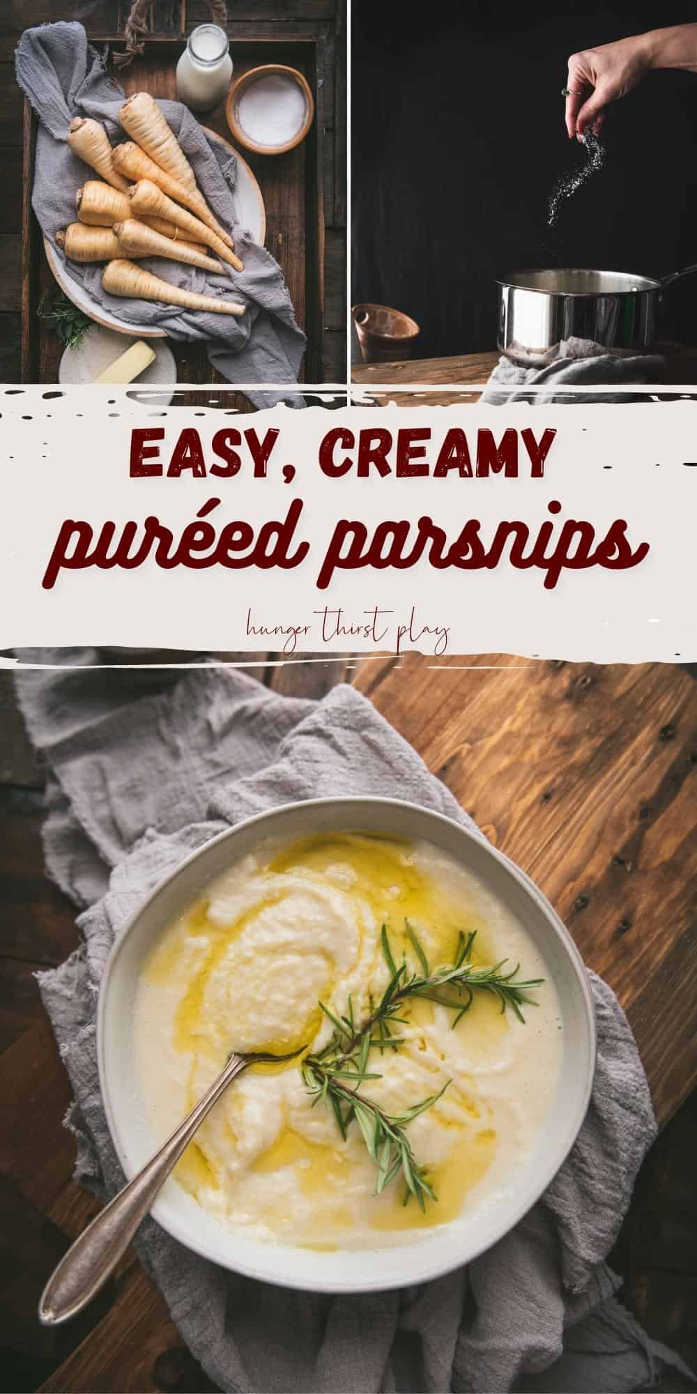 Easy Puréed Parsnips - Hunger Thirst Play