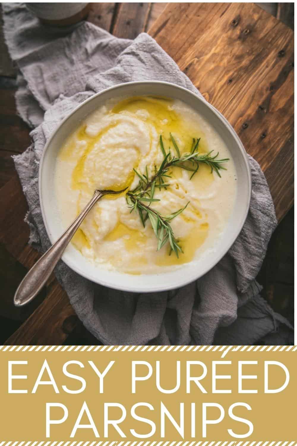 Easy Puréed Parsnips - Hunger Thirst Play