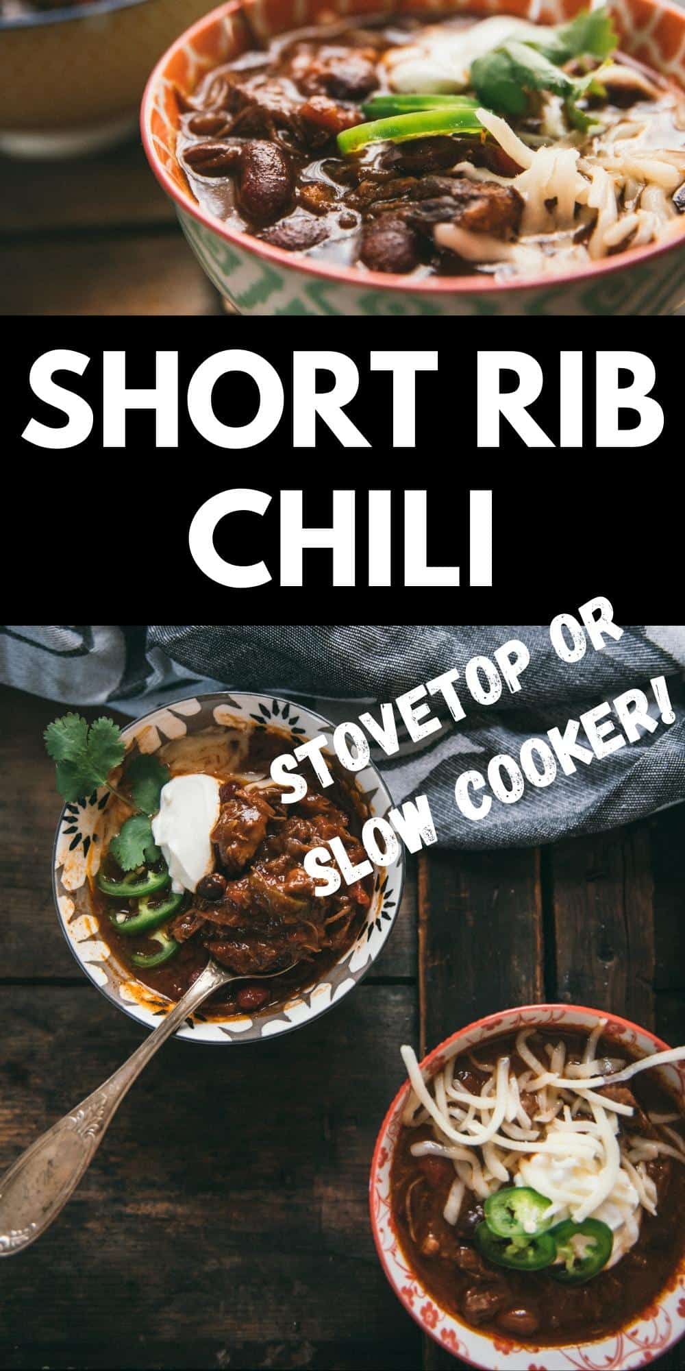 Short Rib Chili - Hunger Thirst Play