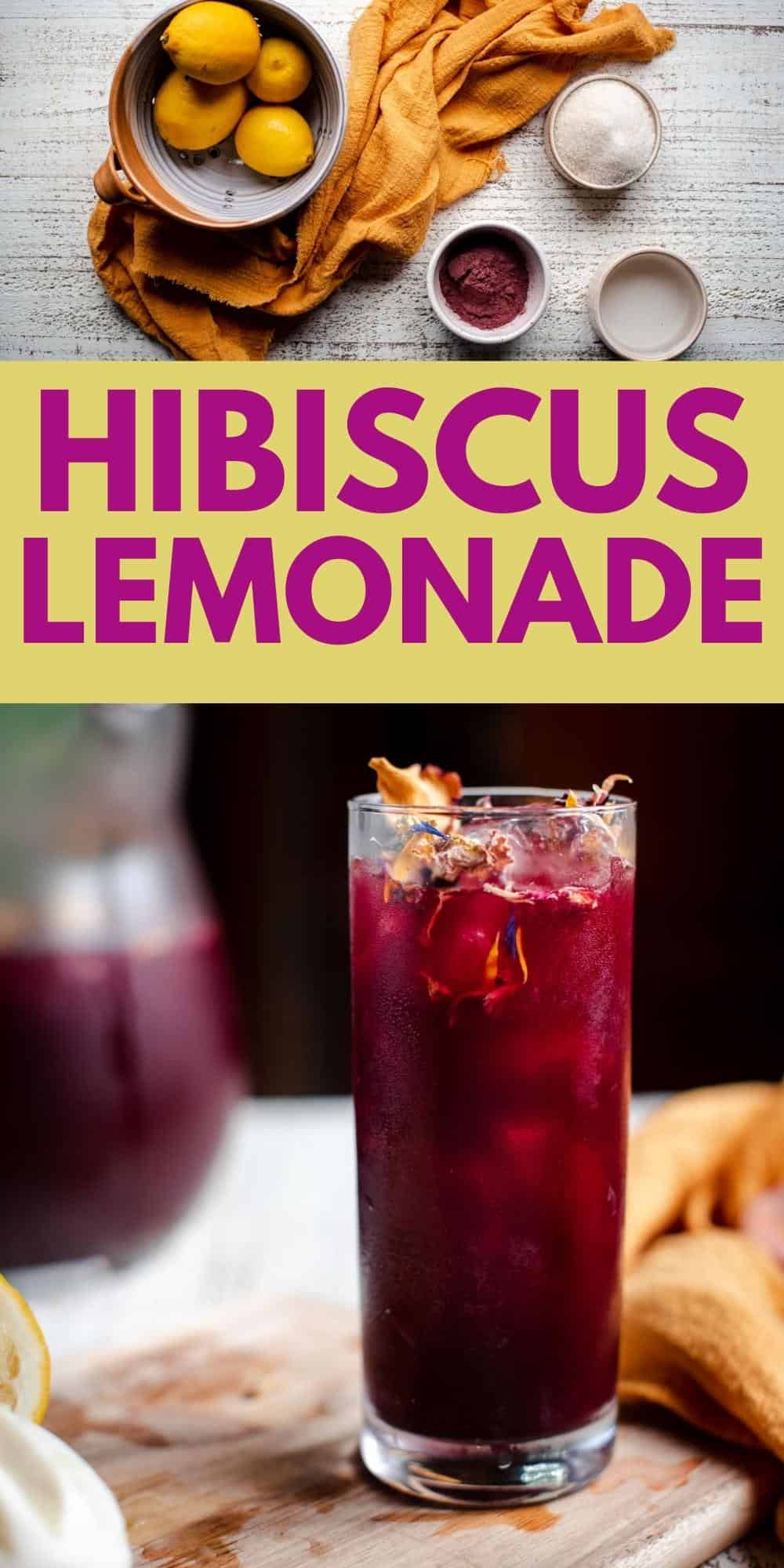Hibiscus Lemonade - Hunger Thirst Play
