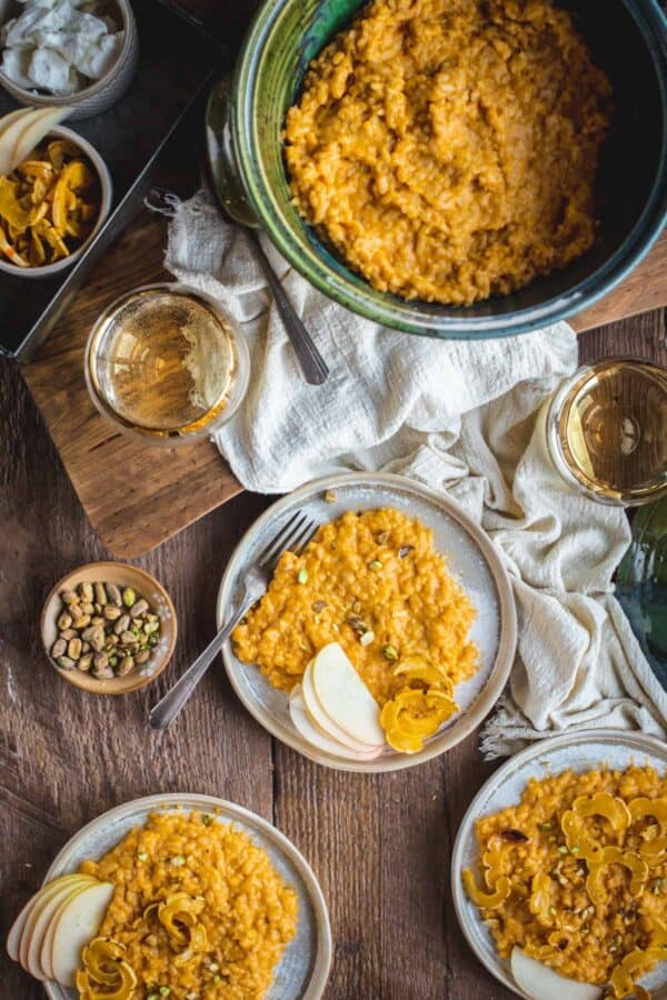 Pumpkin Risotto - Hunger Thirst Play