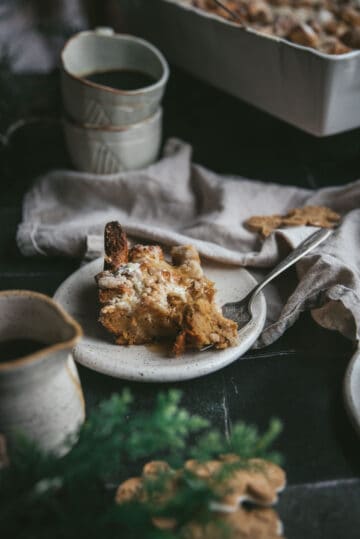 Gingerbread French Toast Casserole - Hunger Thirst Play