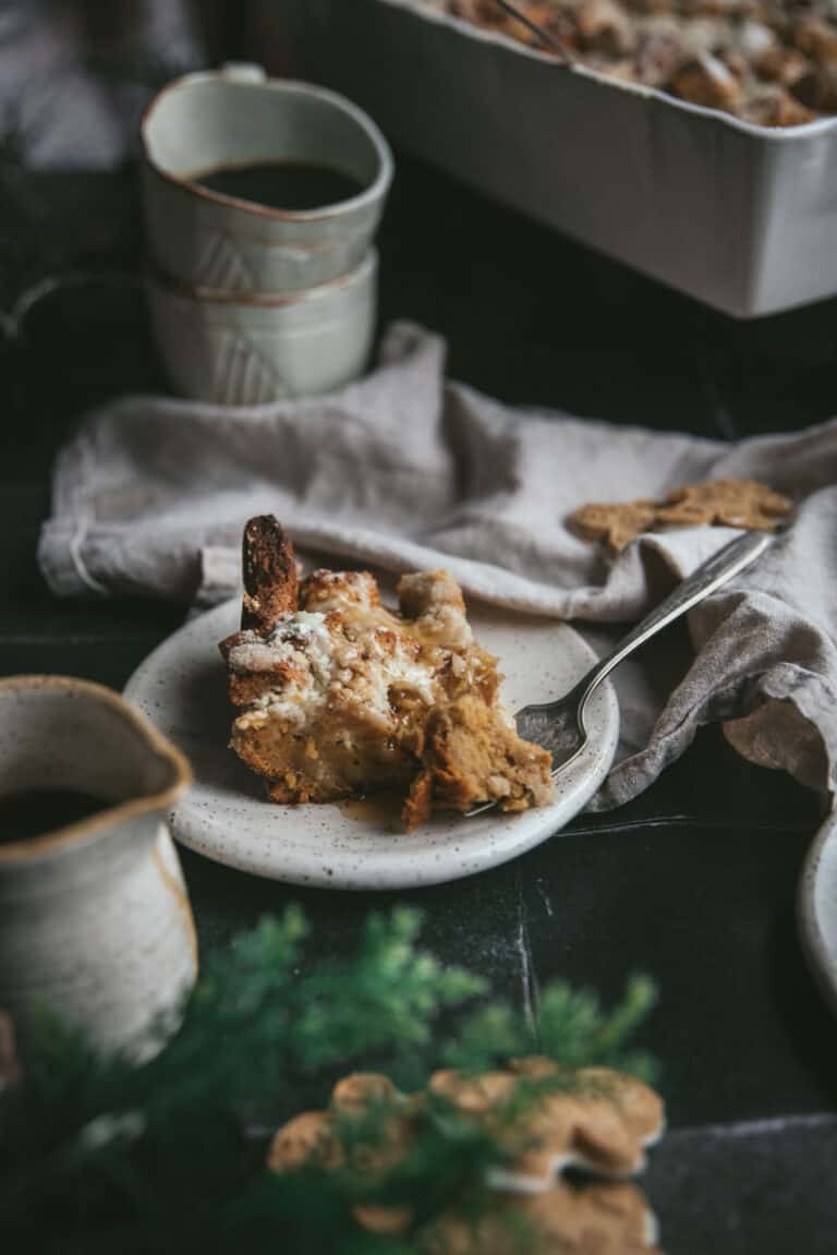 Gingerbread French Toast Casserole - Hunger Thirst Play