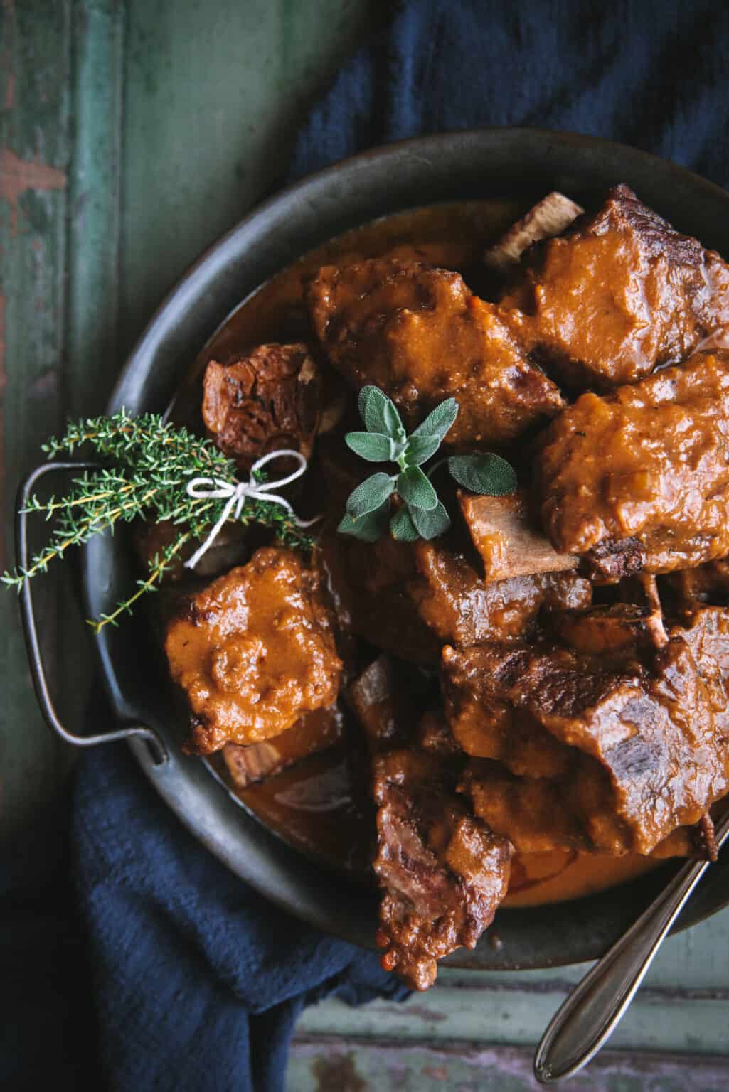 Beer Braised Short Ribs - Hunger Thirst Play